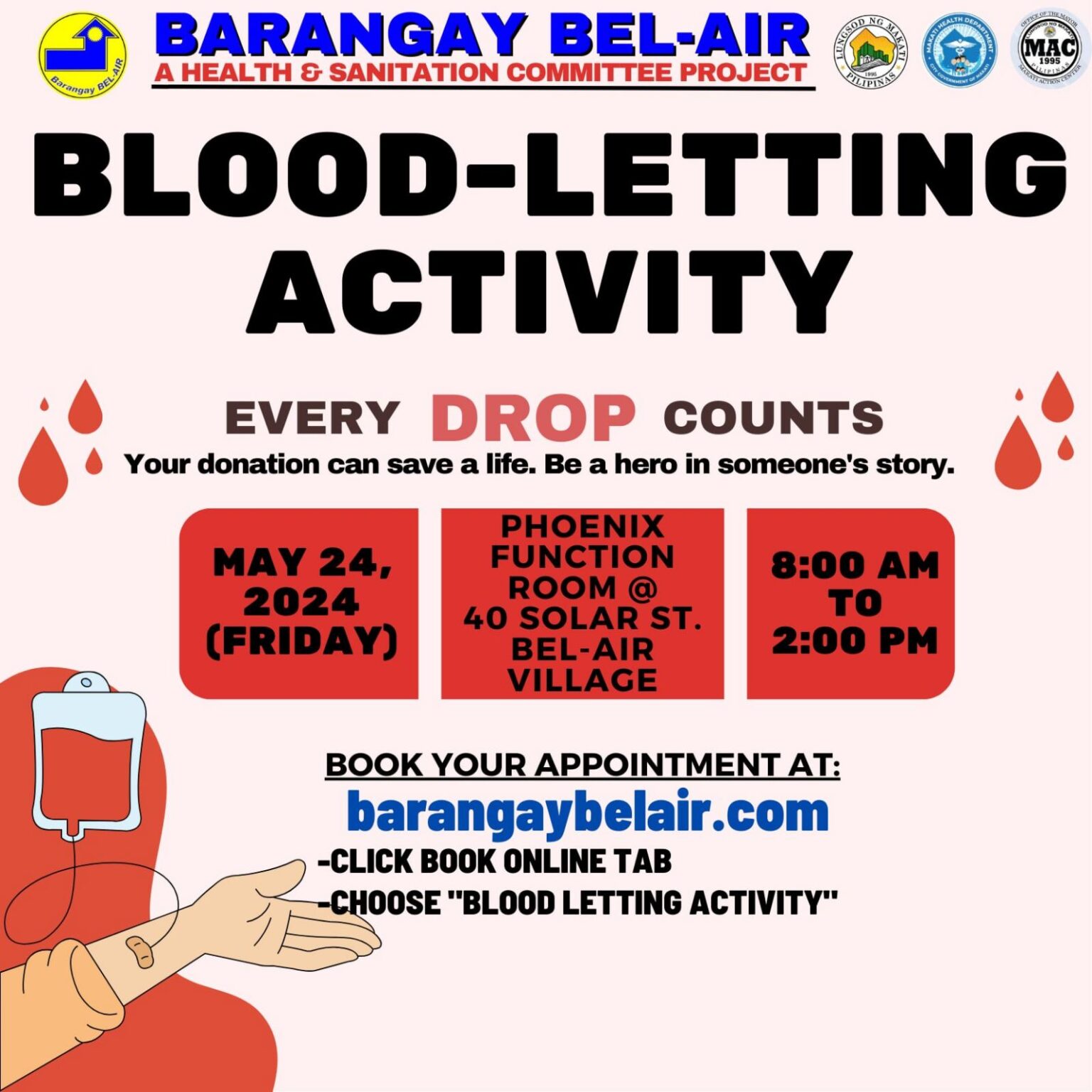 Blood-Letting Activity – Barangay Bel-Air